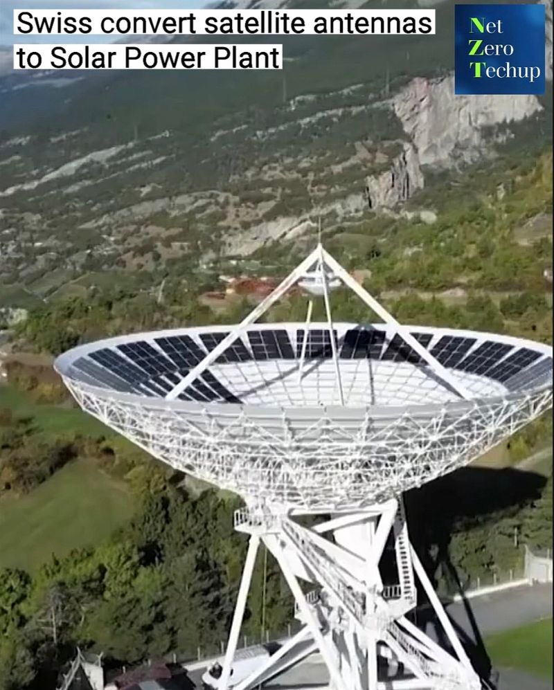 [Net Zero Techup] ♻️ บริษัทสวิสฯ เปลี่ยนจานดาวเทียมเก่าเป็นโรงไฟฟ้าพลังงานแสงอาทิตย์ ...