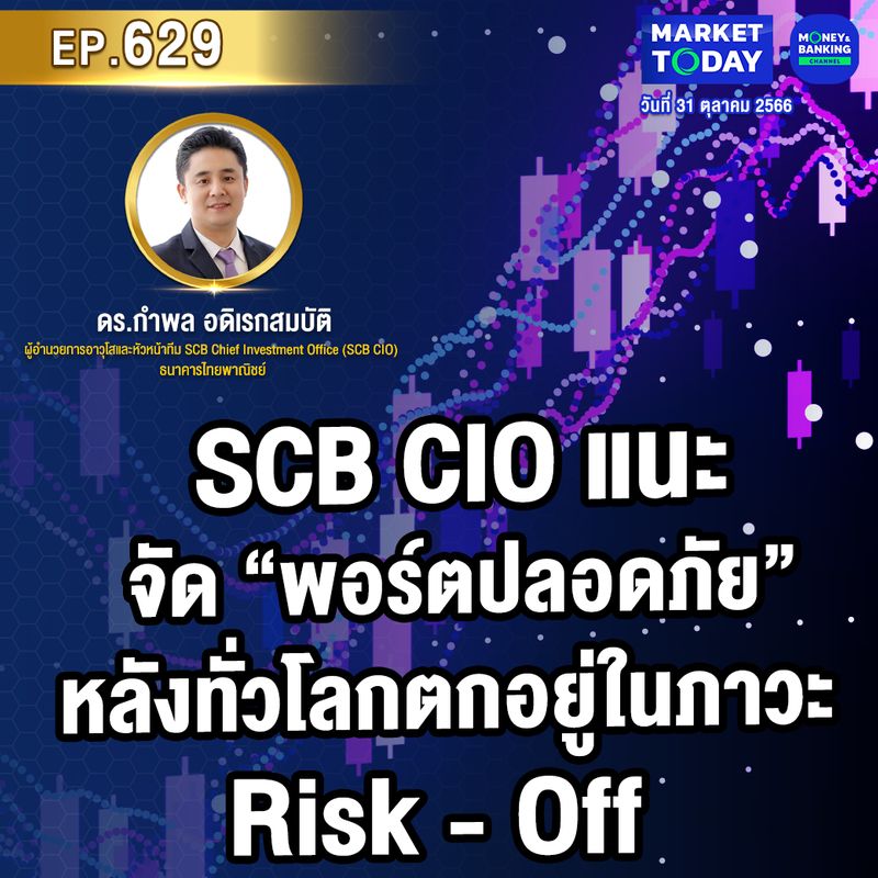 [Money and Banking Channel] Market Today EP.629 | SCB CIO แนะจัด “พอร์ตปลอดภัย” หลังทั่วโลกตก ...