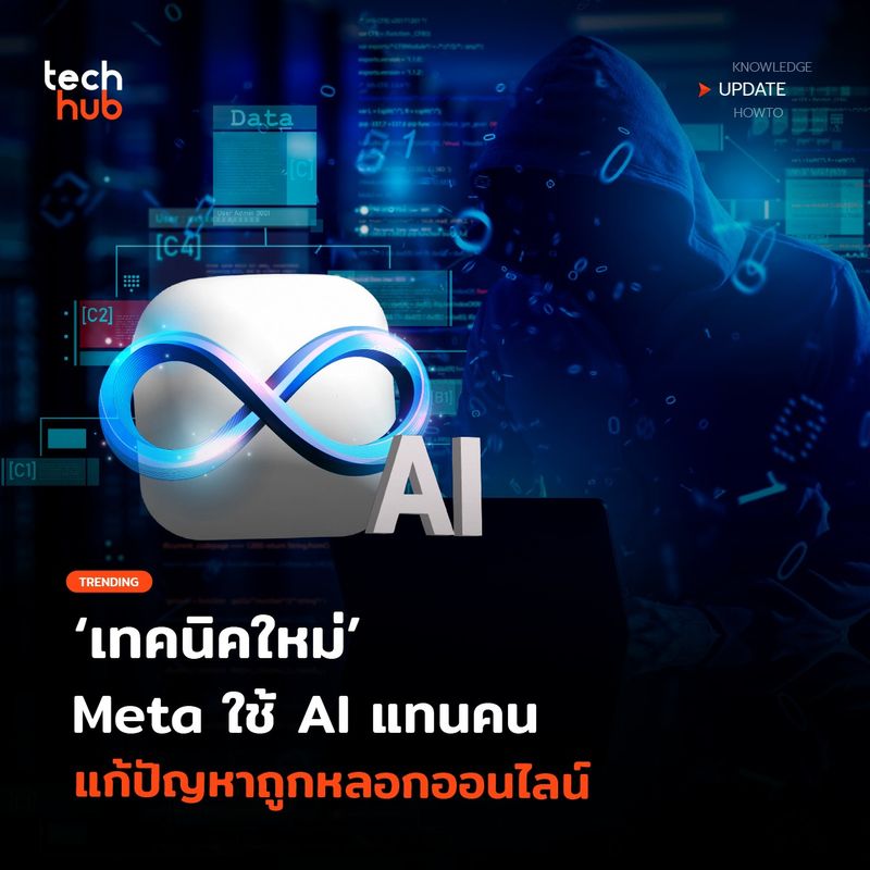 [Techhub] Meta ใช้ AI ช่วยแก้ปัญหาถูกหลอกออนไลน์ [Top Stories] หากกล่าวถึงแพลตฟอร์มโซเชียลมีเดีย ...