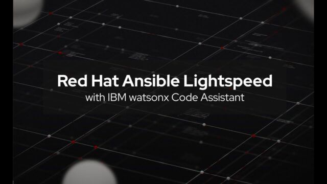 [TechTalkThai] Red Hat เปิดตัว Ansible Lightspeed with IBM watsonx Code Assistant แบบ GA Red Hat ...