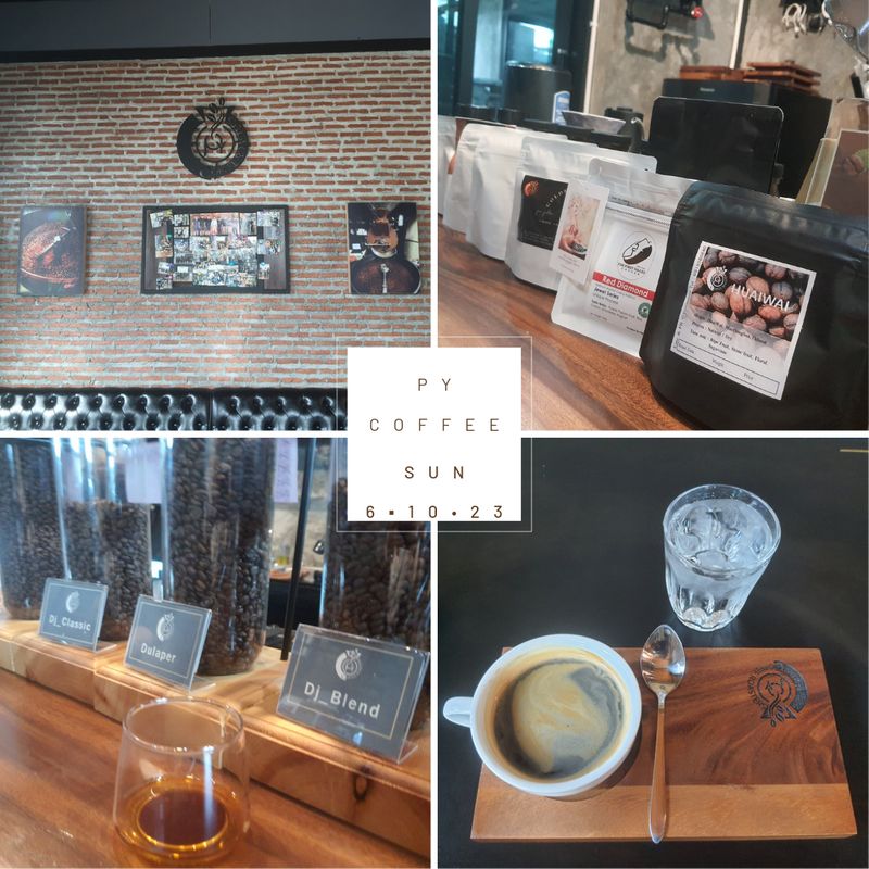 [Mind Diary] PY Coffee Roasters โรงคั่วกาแฟ ที่มีทั้งหน้าร้าน และห้องเทรนนิ่ง ให้ใครก็แล้วแต่ที่ ...