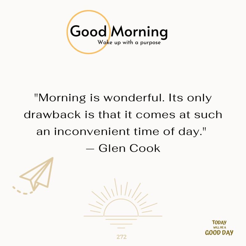 [Good Morning Quotes] ☀️ The selected quote for this morning is.... 📰📖 ...