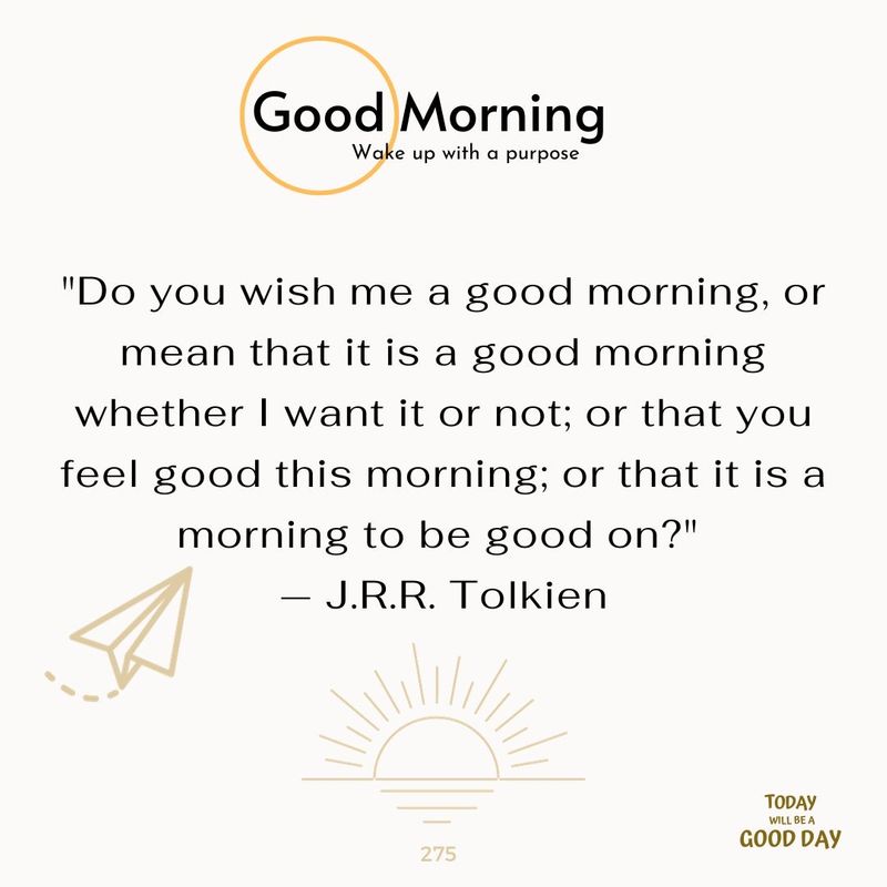 [Good Morning Quotes] ☀️ The selected quote for this morning is.... 📰📖 ...