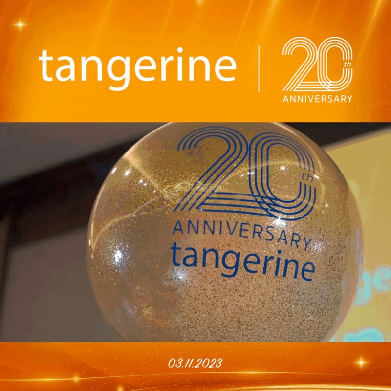 [Tangerine Co.,Ltd.] 🍊🎉Tangerine ฉลองครบรอบสู่ทศวรรษที่ 3 พร้อมมุ่งมั่นพัฒนาการขับเคลื่อนดิจิทัล ...