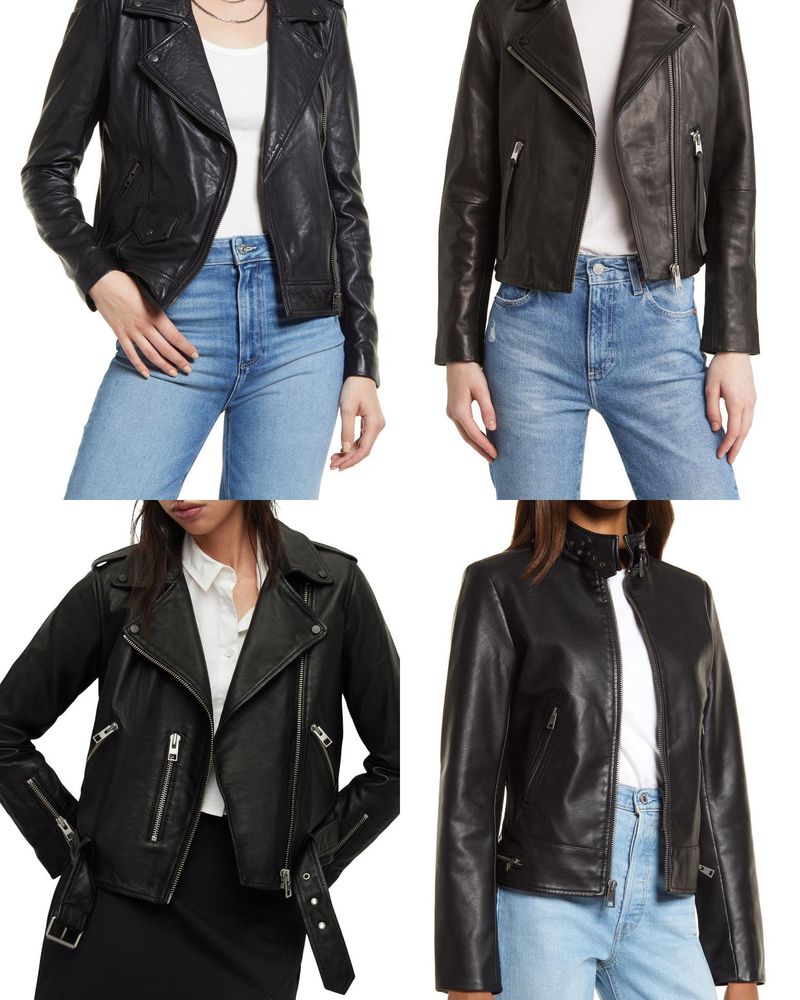 [toptrendyhub] Unveiling Timeless Elegance: Women's Leather & Faux ...