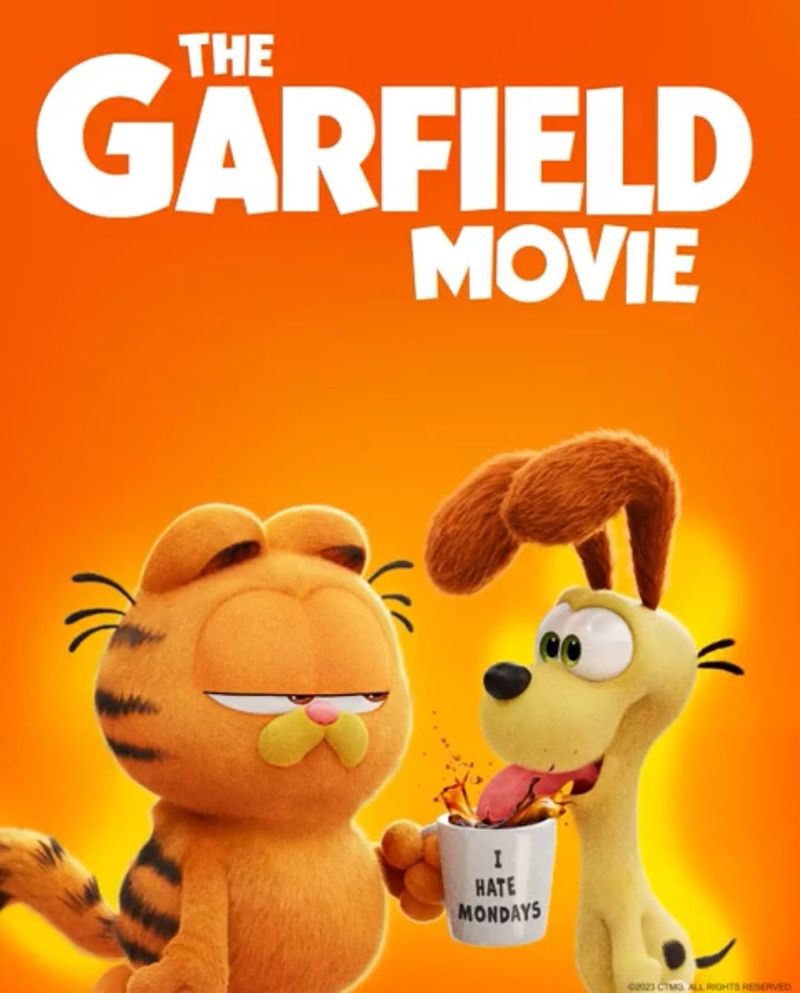 [หนัง Man & หนังหุ้มปลาย] ใบปิดและตัวอย่างแรกจาก.... "The Garfield Movie"