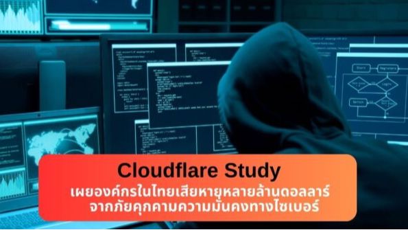 [TechTalkThai] Cloudflare Study: เผยองค์กรในไทยเสียหายหลายล้านดอลลาร์จากภัยคุกคามความมั่นคงทางไซ ...
