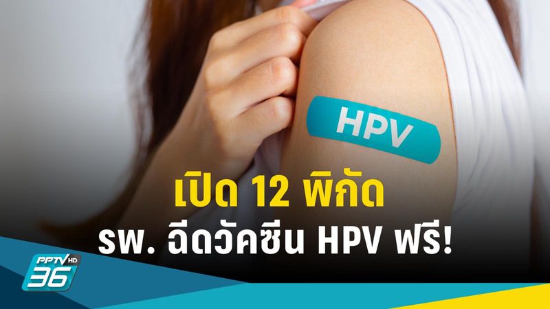 [PPTVHD36] เปิดพิกัด! รพ.สังกัดกทม. ฉีดวัคซีน HPV ป้องกันมะเร็งปากมดลูก ฟรี! กทม.เปิด 12 ...