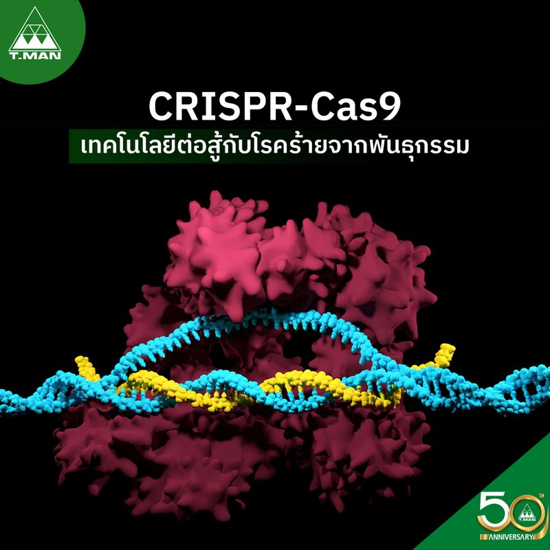 [T.MAN PHARMACEUTICAL] CRISPR-Cas9 เทคโนโลยีการดัดแปลงพันธุกรรม ที่จะเข้ามาเป็นหนทางใหม่ในการ ...