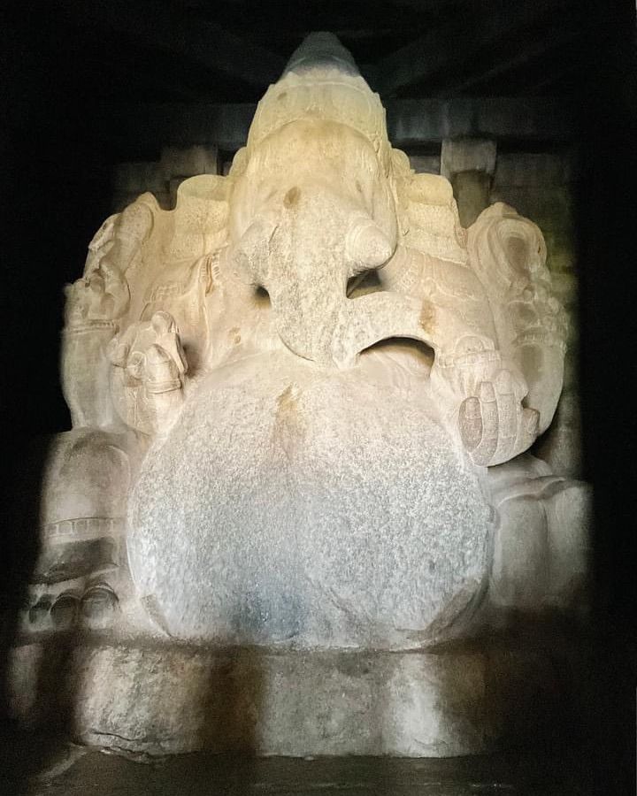 [Supawan’s Colorful World] Kadalekalu Ganesha Temple, Hampi .. A unique ...