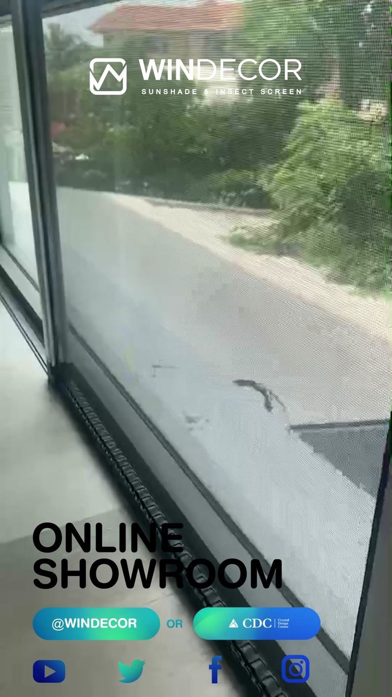 [Sale-Nok Windecor นกไม่ใช่วาฬ ม่าน มุ้ง กันสาด] มุ้งกันยุงแบบม้วนเก็บ รุ่น Macro เรียบหรู โดน ...