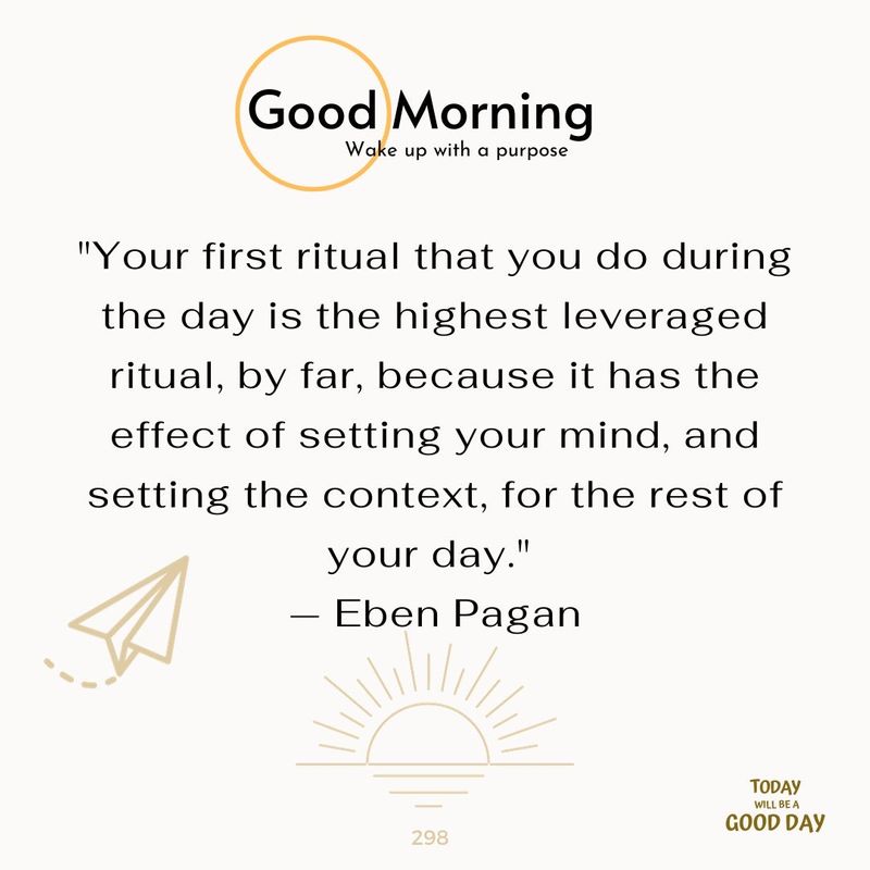 [Good Morning Quotes] ☀️ The selected quote for this morning is.... 📰📖 ...