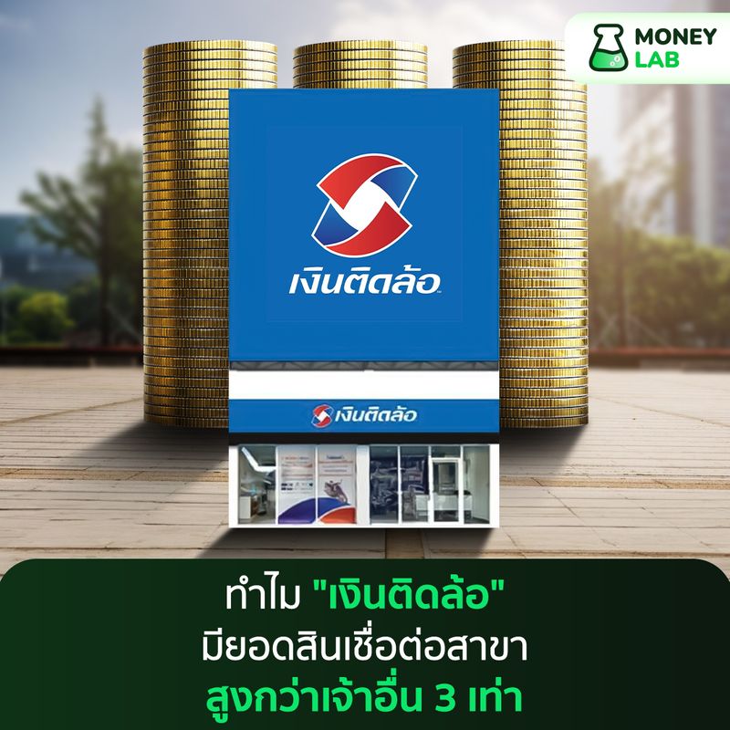 [MONEY LAB] ทำไม “เงินติด ล้อ” มี ยอด สินเชื่อ ต่อ สาขา สูง กว่าเจ้าอื่น 3 เท่า ในประเทศไทยจะมี ...