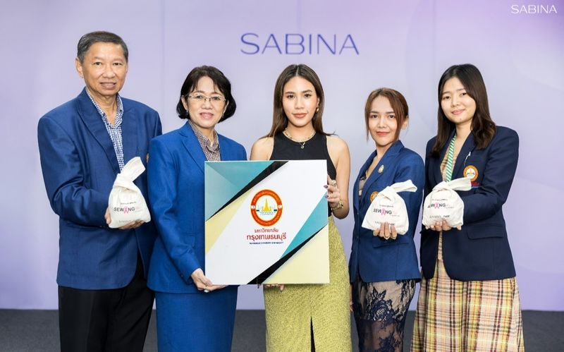 [Sabina] SABINA สนับสนุนอุปกรณ์เย็บเต้านมเทียม กิจกรรมเปิดบ้านคณะ ...