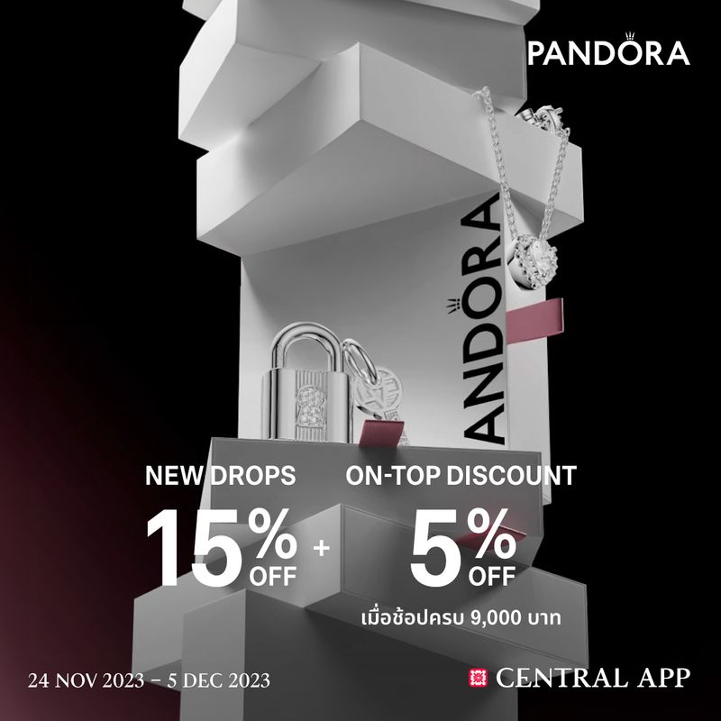 [📌Sale Promotion] Central Online!!! PANDORA Up to 30% off New drops 15% ...