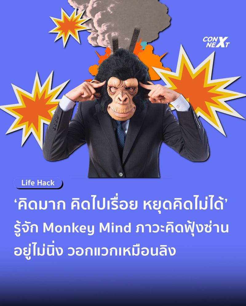 [TalentSauce] ‘คิดมาก คิดไปเรื่อย หยุดคิดไม่ได้’ รู้จัก Monkey Mind ...