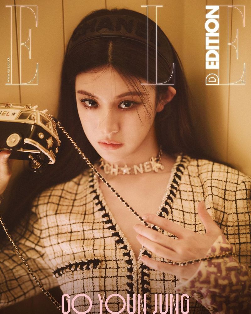 [🇰🇷𝒮𝒶𝓇𝒶𝓃𝑔-𝒦🇰🇷] Go Youn Jung X Chanel สาว #โกยุนจอง บนปกนิตยสาร ELLE Korea ฉบับเดือนธันวาคม
