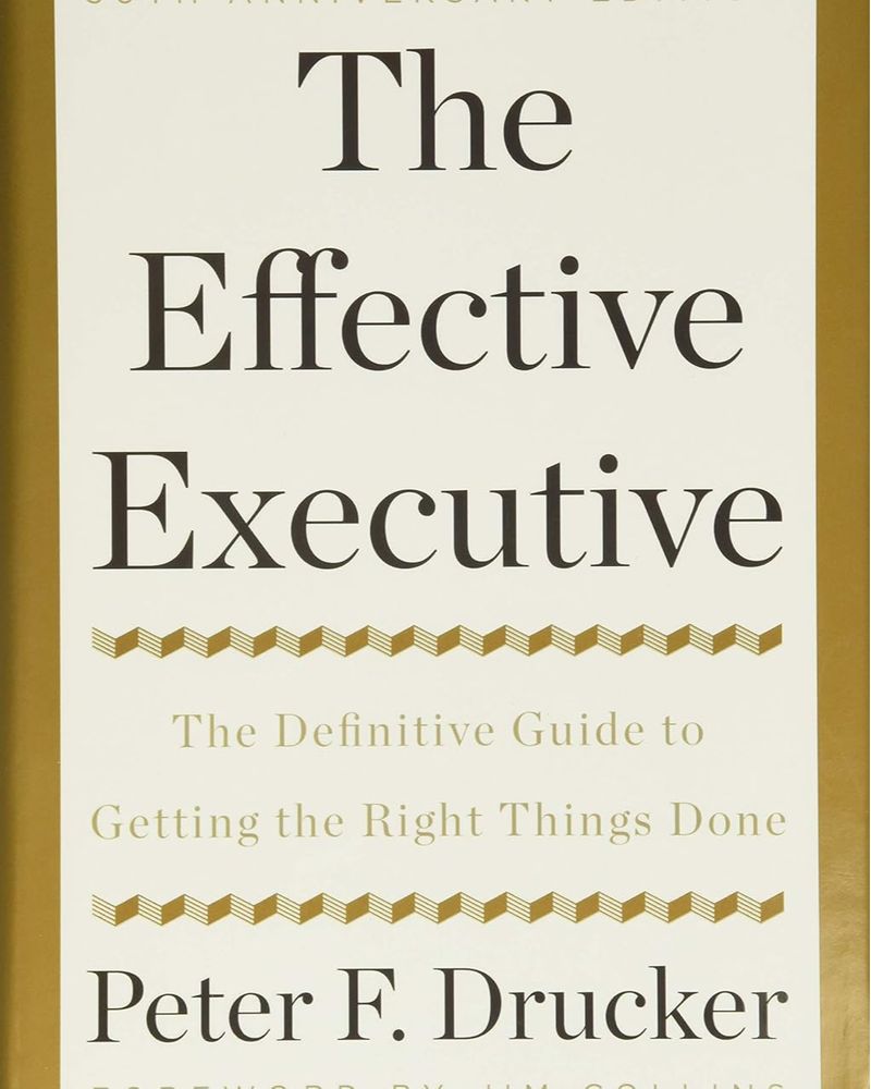 [สรุปหนังสือพัฒนาตนเอง] The Effective Executive ผู้บริหารทรงประสิทธิผล ...