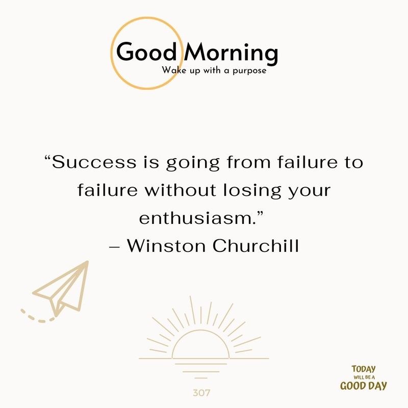[Good Morning Quotes] ☀️ The selected quote for this morning is.... 📰📖 ...