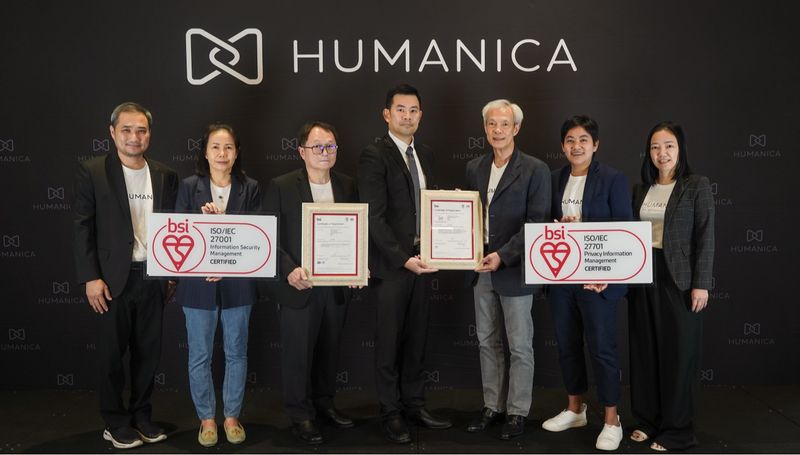 [HUMANICA] HUMANICA ได้รับการรับรองมาตรฐาน ISO HUMANICA ได้รับการรับรอง ...