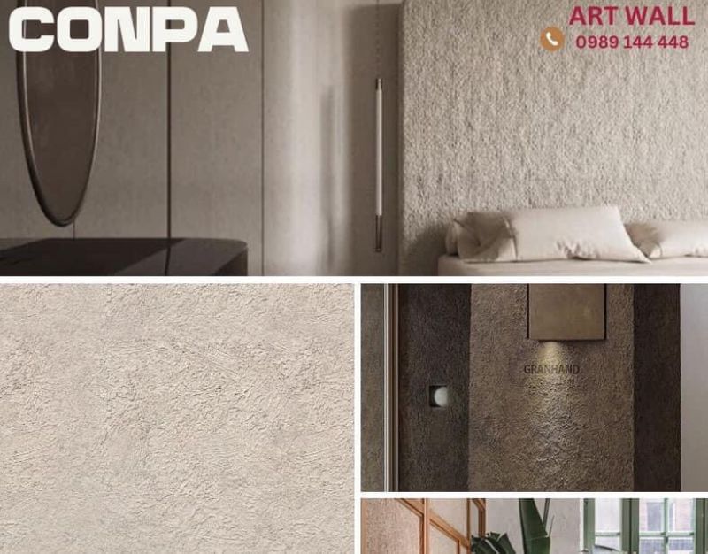 [Sơn hiệu ứng chất lượng cao - Conpa Việt Nam] Vẻ đẹp hoàn hảo với các màu sắc tinh tế của sơn ...