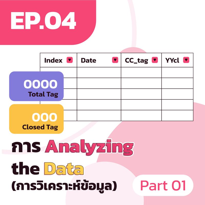 [Unicorn Tech Integration] EP04-1-การ Analyzing the data (การวิเคราะห์ข้อมูล) การเปลี่ยนข้อมูล ...