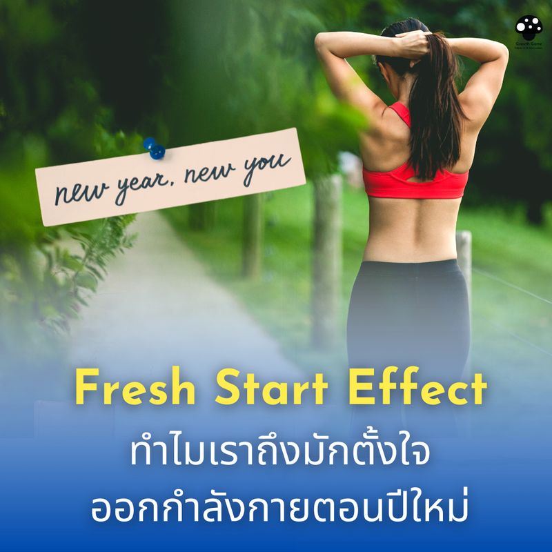[Growth Game] Fresh Start Effect: ทำไมเราถึงมักตั้งใจ ออกกำลังกายตอนปีใหม่ ท่านใดที่ชอบเล่นเกม ...