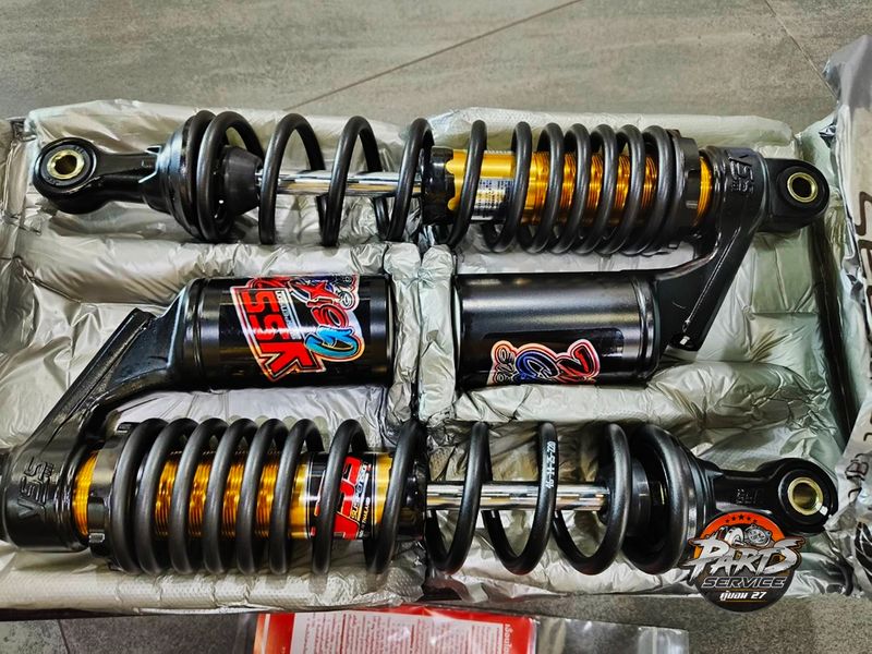 [ซ่อมมอเตอร์ไซค์ ซอยคู้บอน 27 BY พาร์ทช๊อป] 💓 เตรียมติดตั้งโช๊คหลัง YSS ...