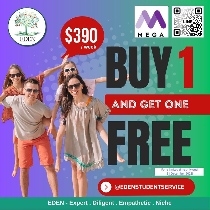 [เรียนต่อออสเตรเลีย EDEN STUDENT SERVICE] MEGA 💟MEGA จัดโปรสำหรับน้องๆหนูๆ ตั้งแต่ 12-17 ปี ที่ ...