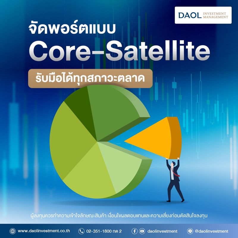 [DAOL INVESTMENT MANAGEMENT] จัดพอร์ตแบบ Core-Satellite รับมือได้ทุกสภา ...