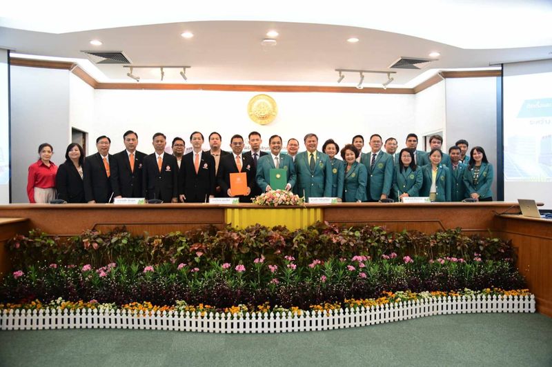 [CHANGE into Magazine ______ Sutthikhun Kongthong] MEA จับมือ ม.เกษตร เปิดโครงการติดตั้งและบำรุง ...