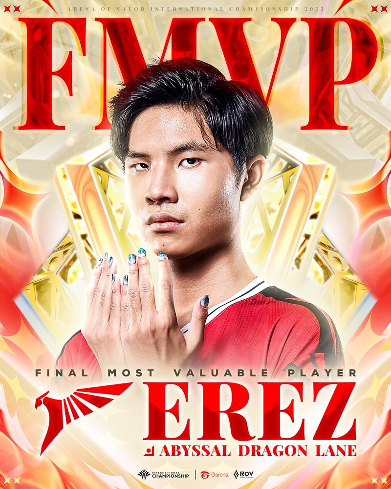 [E-Sport Thailand Official] 🦅 TALON Erez ร่างทองจัด MVP ไปสองรายการในปีนี้ ขอแสดงความยินดีกับ 🦅 ...