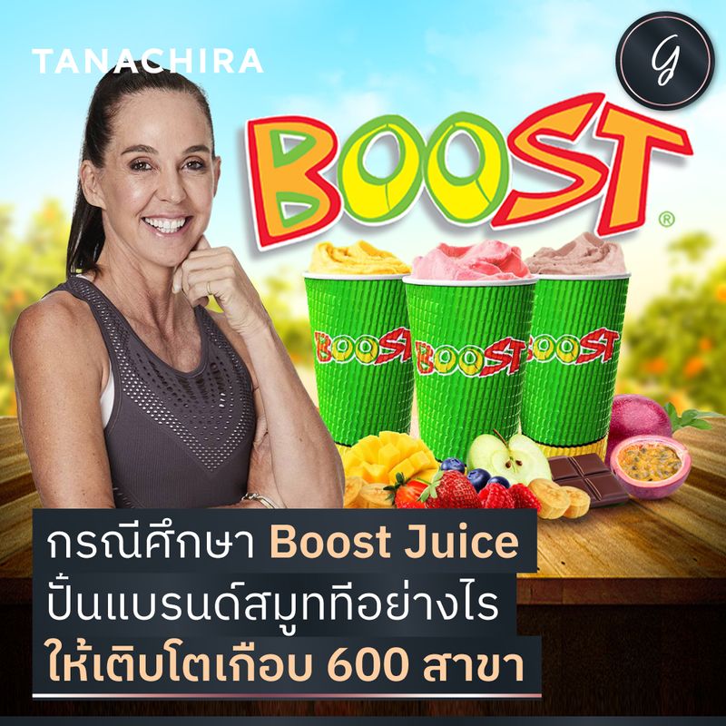 [ลงทุนเกิร์ล] กรณีศึกษา Boost Juice ปั้นแบรนด์สมูททีอย่างไร ให้เติบโตเกือบ 600 สาขา น้ำผลไม้ปั่น ...