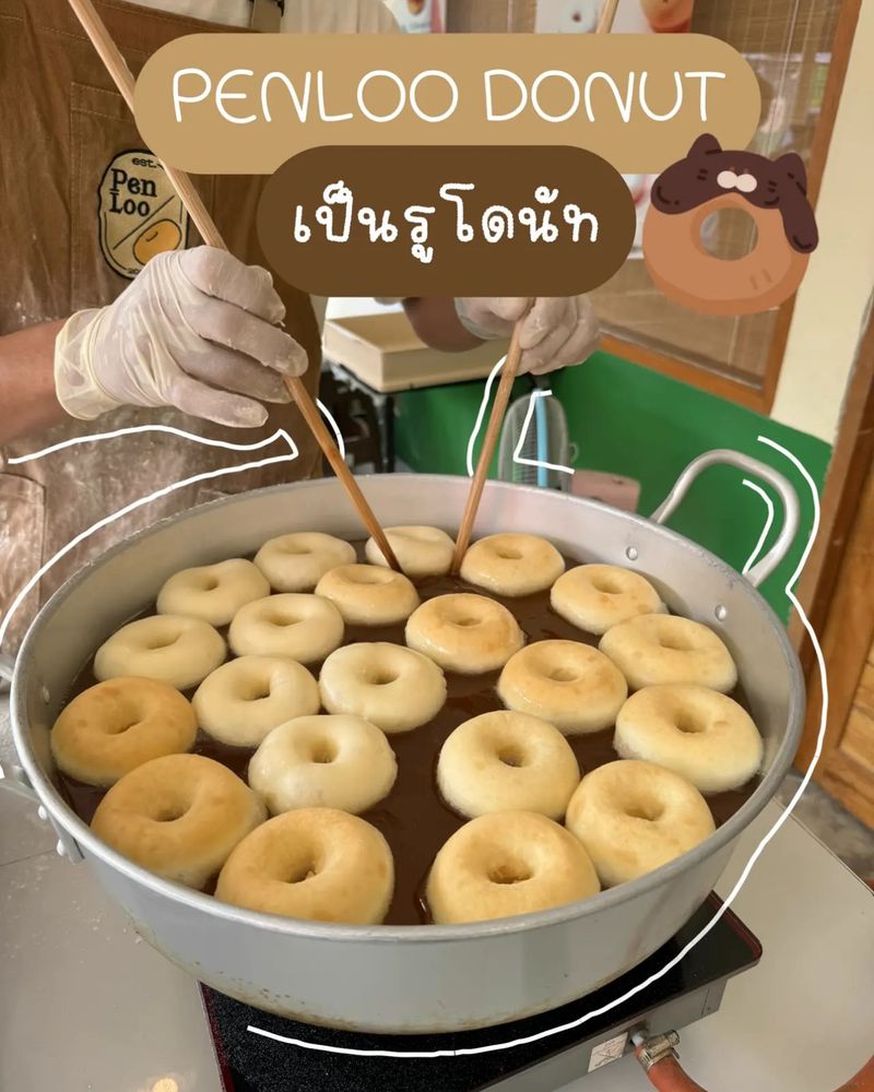 [EattimeEatdiary ] Penloo Donut - โดนัทโฮมเมดสไตล์ญี่ปุ่นเจ้าเเรกบางแสน ...