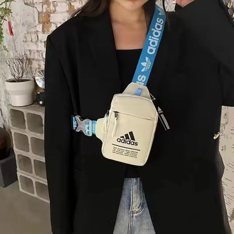 [พิกัดของดีราคาโดน] adidas กระเป๋าสะพายไหล่กระเป๋าคาดแกขนาดเล็กในแนวทแยง กระเป๋าแฟชั่นใช้ได้ทั้ง ...