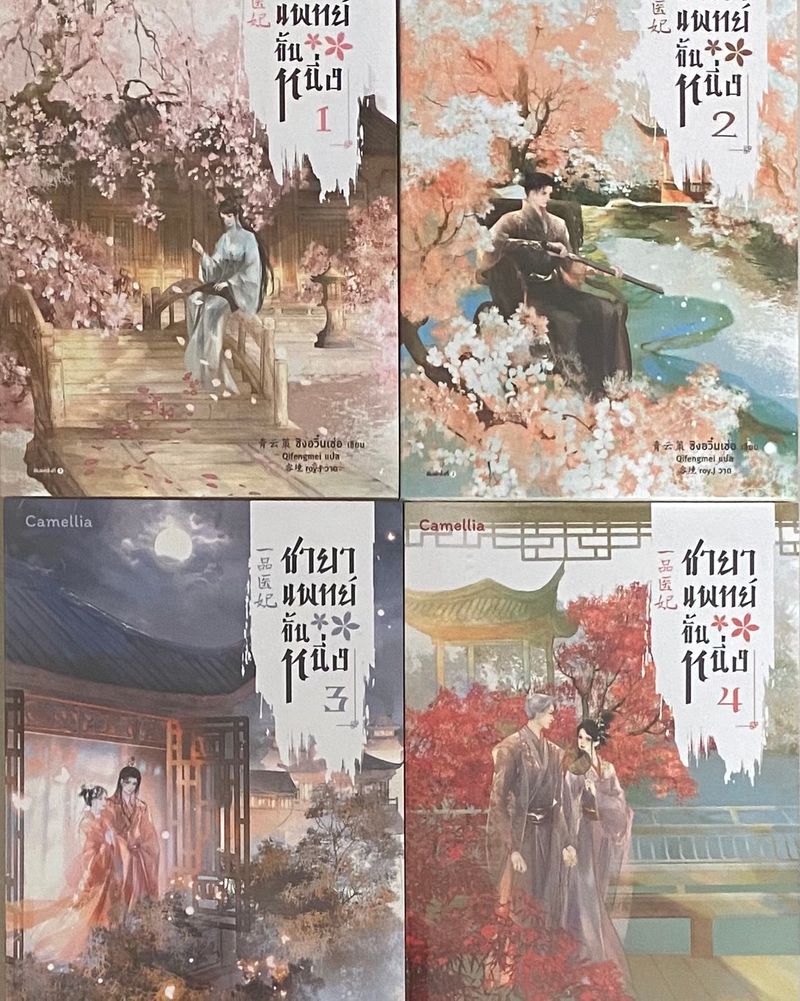 [เล่าสู่กันฟัง] รีวิว ชายาแพทย์ขั้นหนึ่ง (4 เล่มจบ) ผู้เขียน ชิงอวิ๋นเช่อ ผู้แปล Qifengmei ...