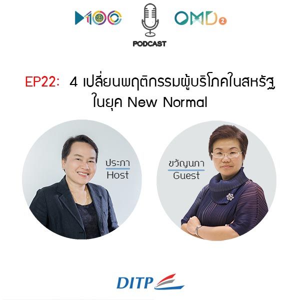 [เจาะตลาดการค้ากับ DITP] Podcast l เจาะตลาดการค้ากับ DITP EP22 : 4 เปลี่ยนพฤติกรรมผู้บริโภคใน ...