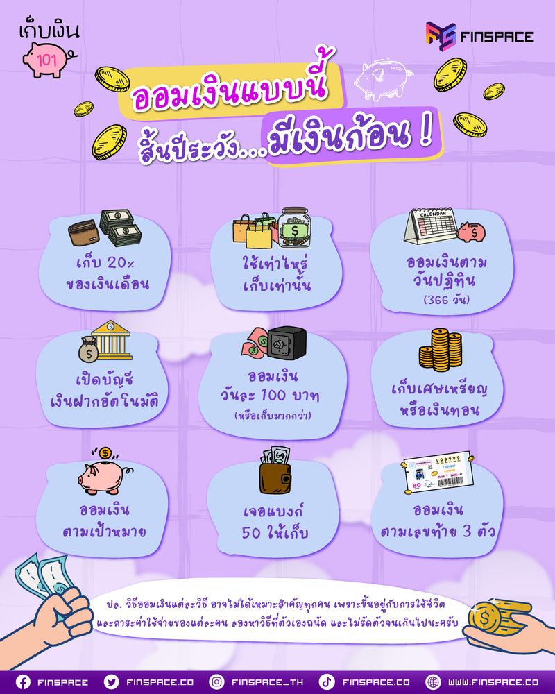 [FinSpace] เก็บเงินแบบนี้ สิ้นปีมีเงินก้อน #เก็บเงิน101 l ทุก ๆ ครั้งที่ผลัดเปลี่ยนปีเก่าเข้าปี ...