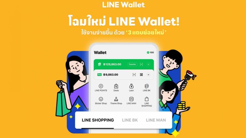 [Thairath Online - ไทยรัฐออนไลน์] LINE Wallet ปรับโฉมใหม่รวม ช็อป-กิน ...