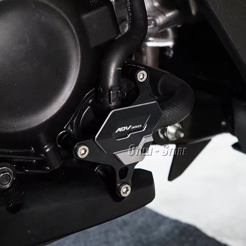 [พิกัดของดีราคาโดน] ฝาครอบปั๊มน้ำอลูมิเนียมอุปกรณป้องกัน สำหรับ Honda Forza 350, ADV 350 LAZADA📌 ...