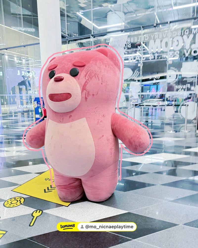 [EattimeEatdiary ] เจอกันอีกแล้ว กับ BELLYGOM หมีสีชมพูตัวยักษ์ที่โด่ง ...