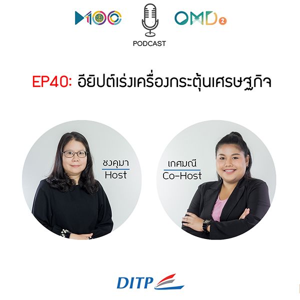[เจาะตลาดการค้ากับ DITP] Podcast l เจาะตลาดการค้ากับ DITP EP40 : อียิปต์เร่งเครื่องกระตุ้นเศรษฐกิจ