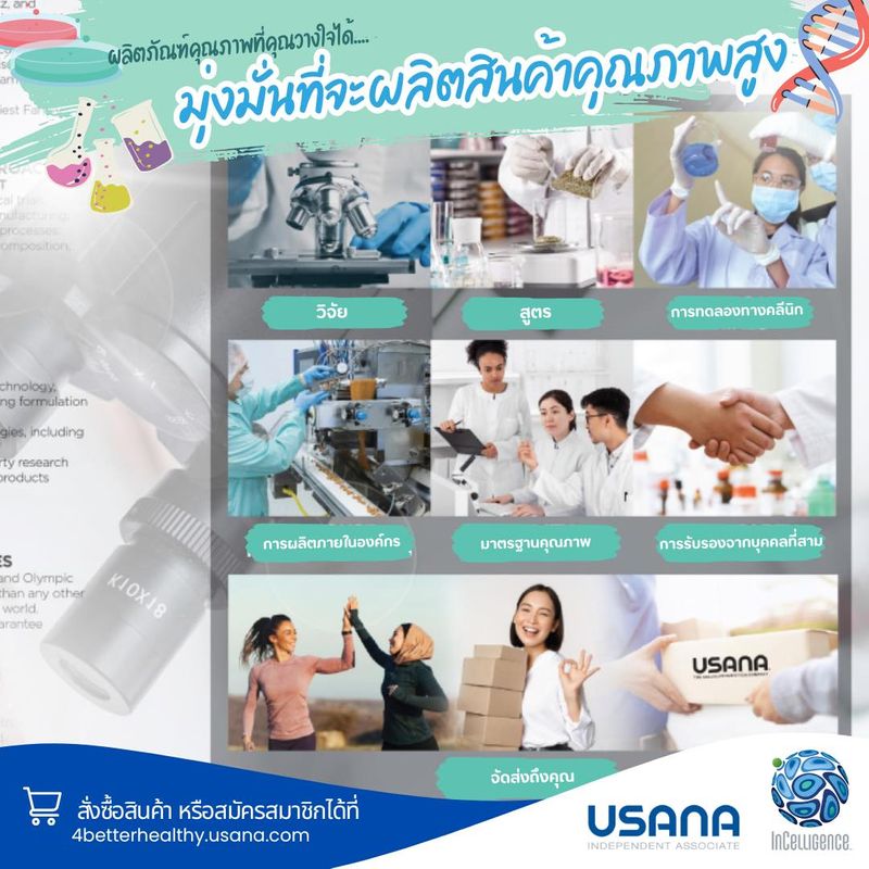 [Usana Independent Associate - ยูซานา] Usana ผลิตภัณฑ์ที่คุณมั่นใจได้ ...