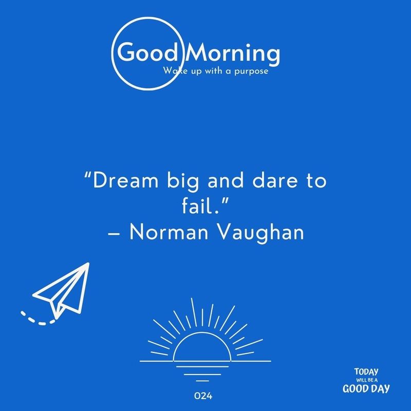 [Good Morning Quotes] ☀️ The selected quote for this morning is.... 📰📖 ...