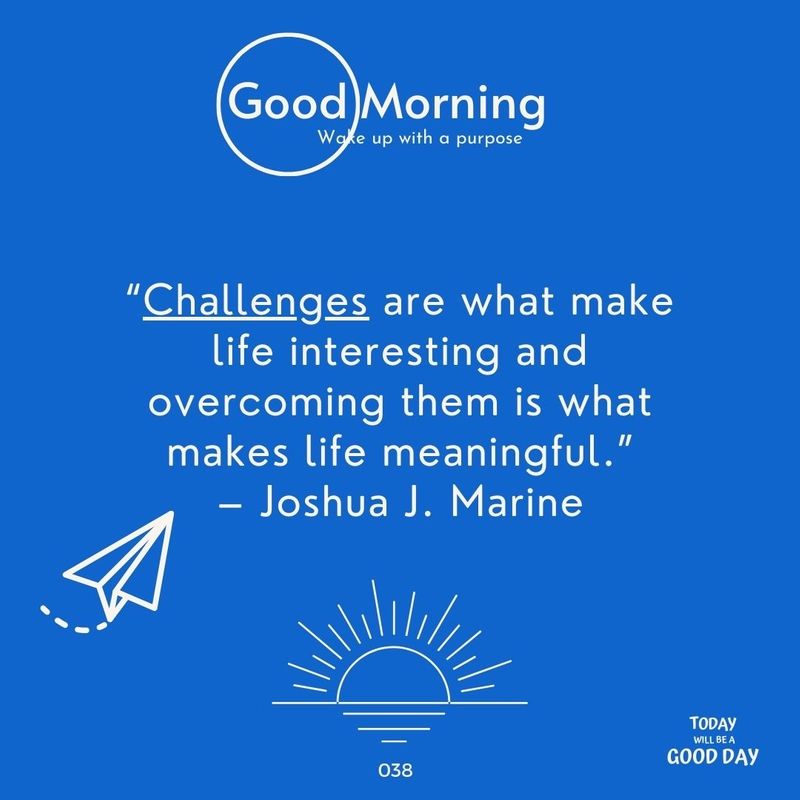 [Good Morning Quotes] ☀️ The selected quote for this morning is.... 📰📖 ...