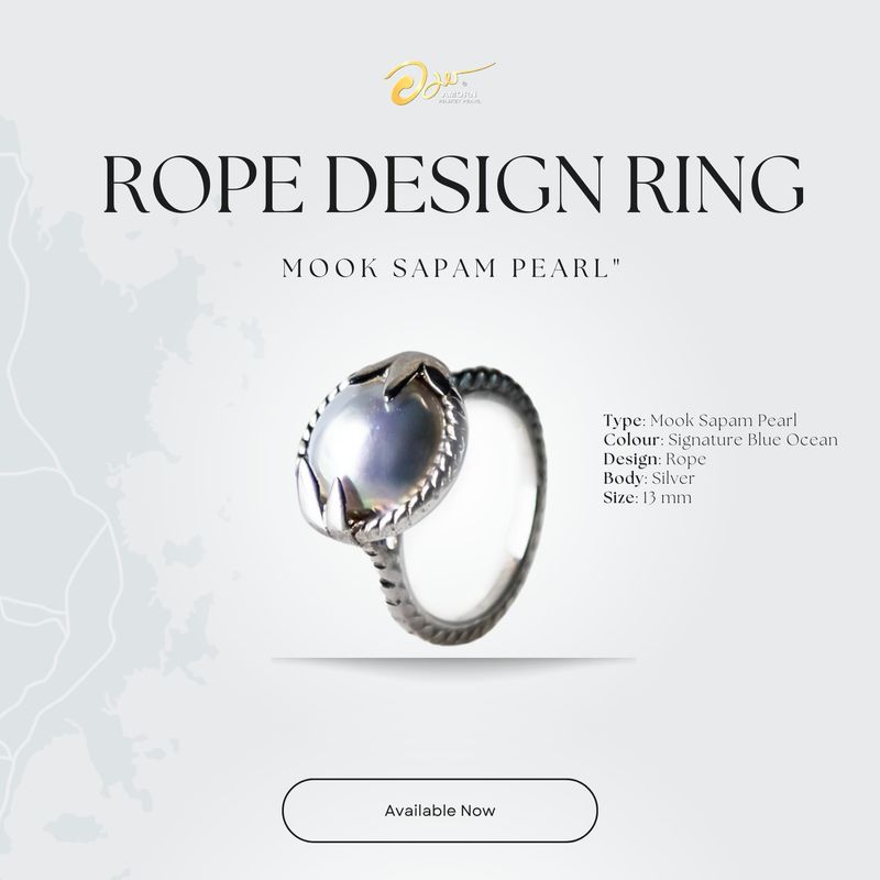 [Phuket Pearl] 𝐑𝐨𝐩𝐞 𝐃𝐞𝐬𝐢𝐠𝐧 𝐑𝐢𝐧𝐠 𝐛𝐲𝑨𝒎𝒐𝒓𝒏 𝑷𝒉𝒖𝒌𝒆𝒕 𝑷𝒆𝒂𝒓𝒍 💍 ค้นพบความสวยงาม ...