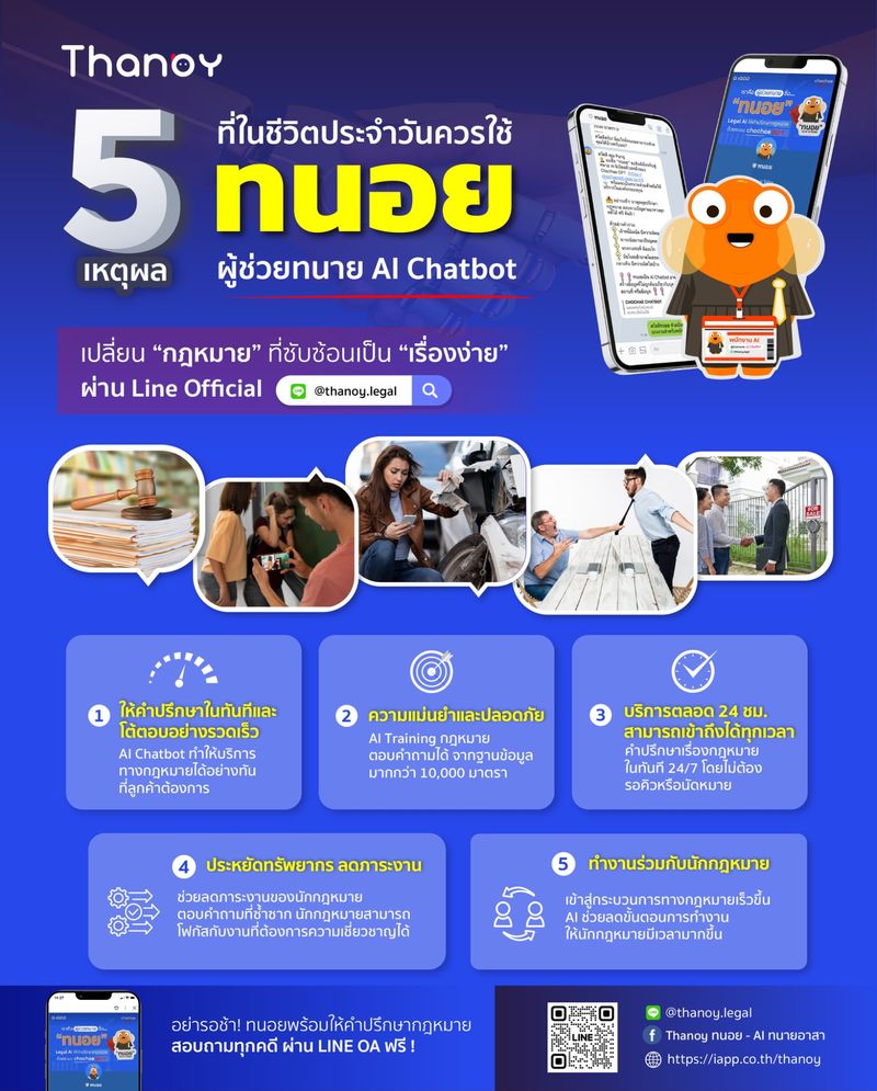 [iApp Technology] 🤖"AI Chatbot กับวงการกฎหมายไทย" มีความสำคัญอย่างไร ...
