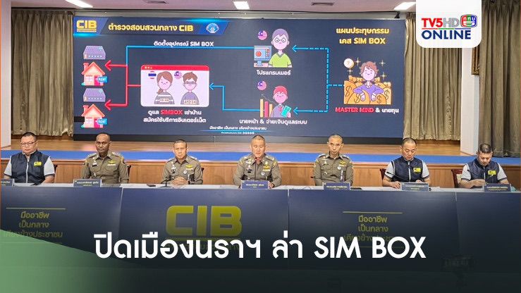 [TV5HD Online] ปิดเมืองนราฯ ล่า SIM BOX ตำราจกองปราบ ปฏิบัติการปิดเมือง ...