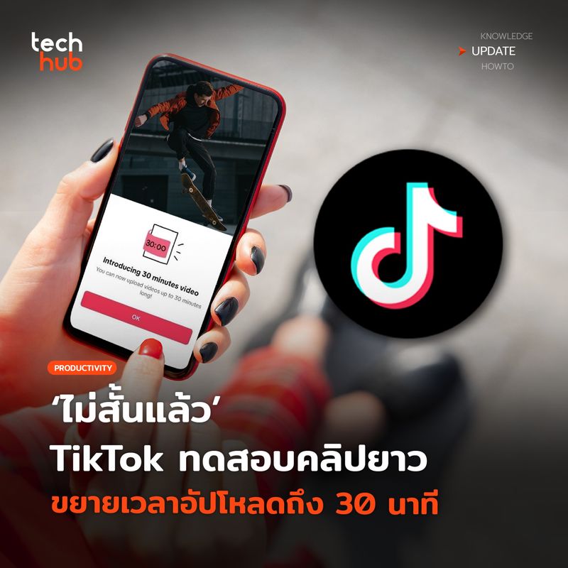 [Techhub] ลุยคลิปยาว แม้ช่วงนี้เทรนด์คลิปสั้นจะมาแรง โดยเฉพาะใน TikTok ที่ถือได้ว่าเป็นแอปฯ ...