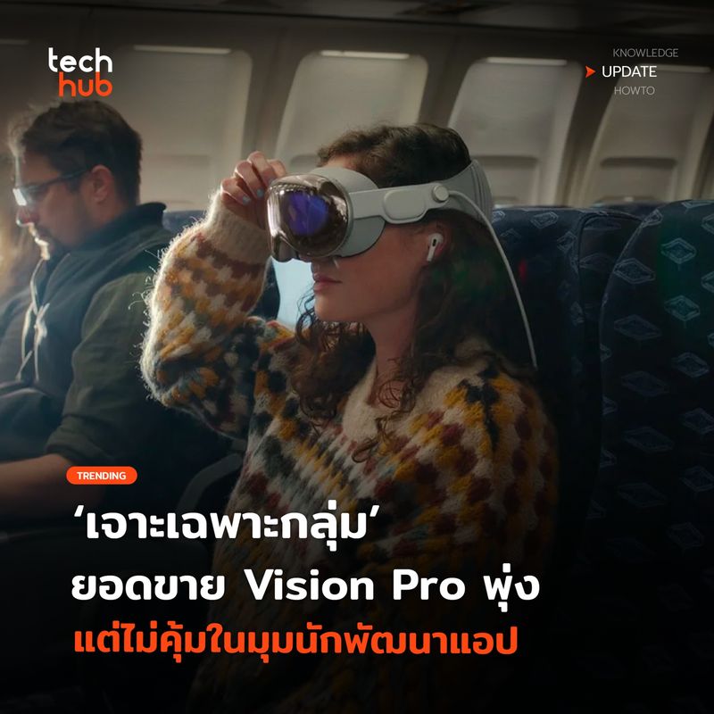 [Techhub] คุ้มไม่คุ้ม ดูเหมือน Vision Pro แว่น MR (Mixed Reality จาก AR และ VR รวมกัน ...